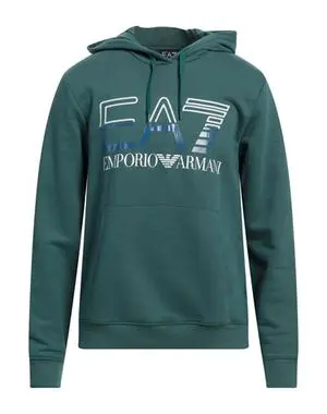 Ea7 Logo Sweatshirts Hoodies For Men
