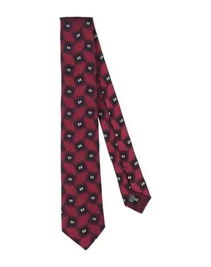 Giorgio Armani Silk Necktie Red