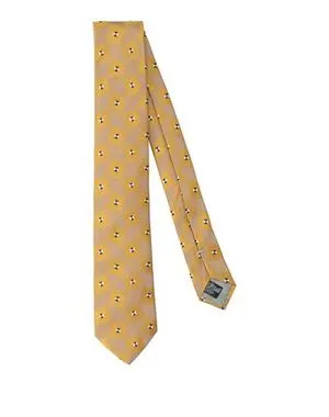 Giorgio Armani Silk Necktie Yellow