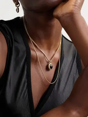 David Yurman Hollow Box Chain 18-karat Necklace - Gold