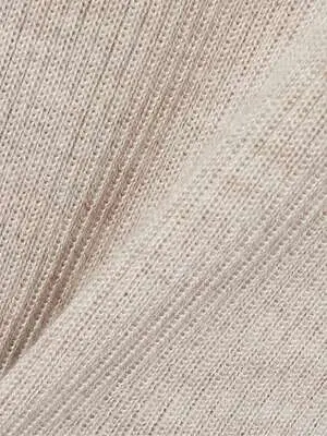 Sasuphi Ribbed Cashmere And Silk-blend Cardigan - Sand