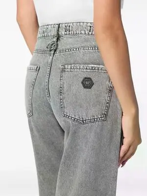Philipp Plein Wide-leg Jeans
