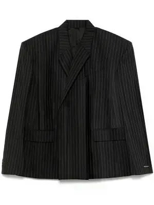 MUGLER Pinstripe Tailoring Blazer