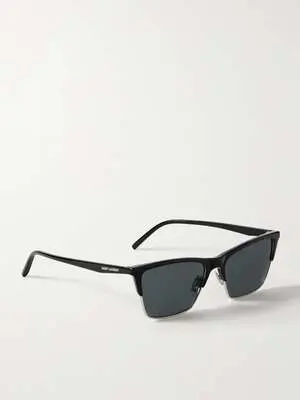 Saint Laurent D-frame Sunglasses - Black