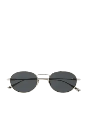 Saint Laurent Gold-tone Round-frame Sunglasses