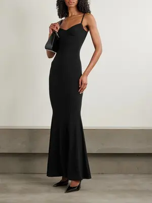 Norma Kamali Stretch-jersey Maxi Dress
