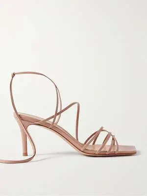GIANVITO ROSSI 85 Leather Sandals