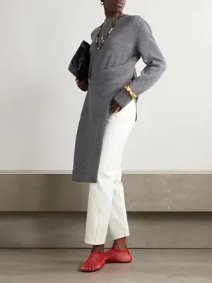JIL SANDER Cropped High-rise Jeans