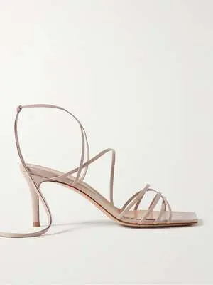 GIANVITO ROSSI 85 Leather Sandals