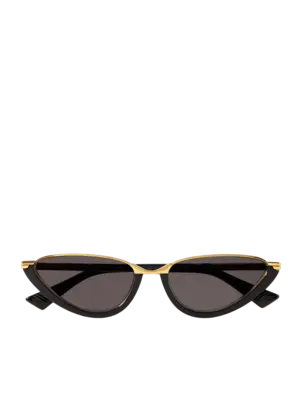 Bottega Veneta Cat-eye Sunglasses - Black