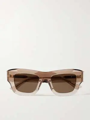Bottega Veneta BOTTEGA VENETA EYEWEAR Square-frame Sunglasses Beige