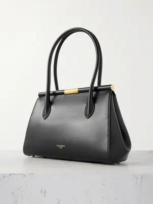 Dolce & Gabbana Marlene Leather Tote - Black