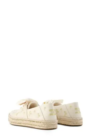 Toms Carolina Lace-up Espadrille Sneaker - Natural