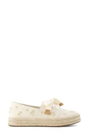 Toms Carolina Lace-up Espadrille Sneaker - Natural