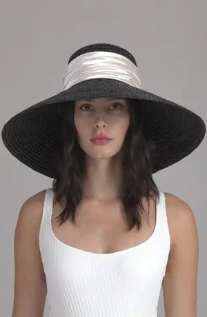 Eugenia Kim Mirabel Straw Sun Hat With Bow Detail