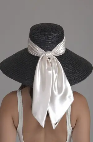 Eugenia Kim Mirabel Straw Sun Hat With Bow Detail