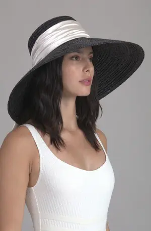 Eugenia Kim Mirabel Straw Sun Hat With Bow Detail