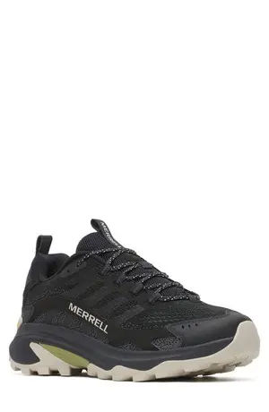 Merrell Moab Speed 2 Lace Up Hiking Shoe - Black