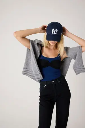 DAUGHTER LESSONS Jacq Top - Navy