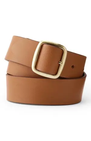 LANDS' END Reversible Leather Belt