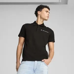 PUMA Bmw Motorsport Jacquard Polo Shirt - Black