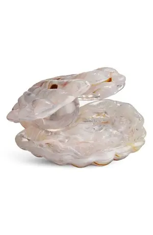 KOSTA BODA Glass Shell Decor Sand