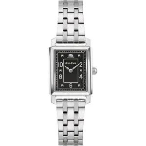 Bulova Frank Sinatra Collection Bracelet Watch Silver-tone