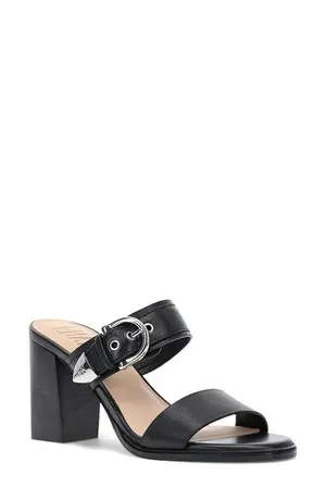 Frye Stella Buckle Sandal - Black