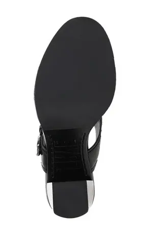Frye Stella Buckle Sandal - Black