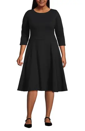 3/4 Sleeve Midi Dresses