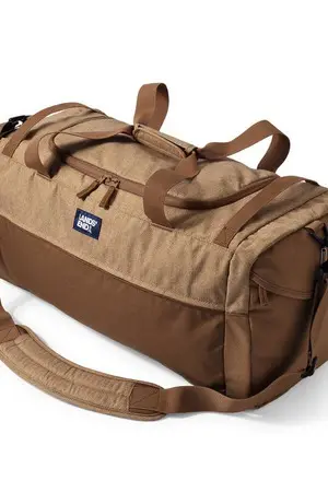 LANDS' END All Purpose Travel Duffle Bag - Honey Beige