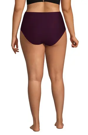 LANDS' END High Waisted Bikini Bottom