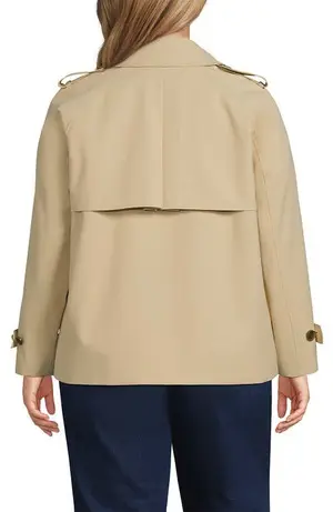 LANDS' END Trench Rain Jacket