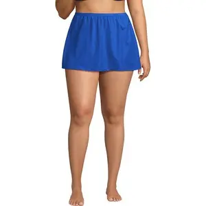 LANDS' END Swim Skirt Bottom - Bright Cobalt Blue