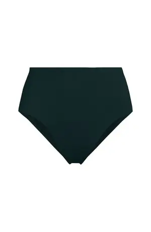 LANDS' END Cheeky High Waisted Bikini Bottom - Deep Balsam