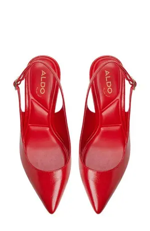 Aldo Lala Slingback Pumps - Red