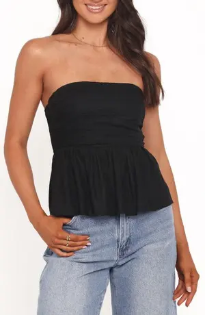 PETAL & PUP Maia Strapless Top