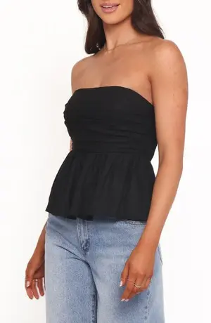 PETAL & PUP Maia Strapless Top