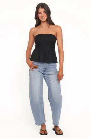 PETAL & PUP Maia Strapless Top