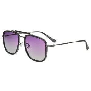 BREED Flyer Polarized Sunglasses - Black/black