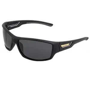 BREED Aquarius Polarized Sunglasses - Black/black