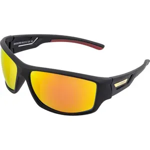 BREED Aquarius Polarized Sunglasses - Black/red-yellow