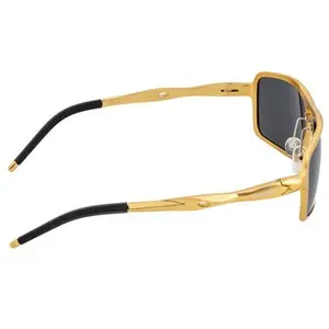 BREED Orpheus Aluminum Rectangle Sunglasses - Gold/black