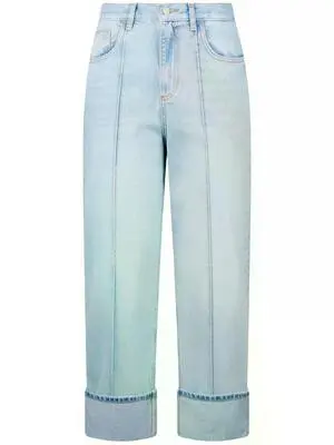 Liu Jo Straight Leg Cropped Jeans