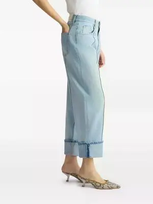 Liu Jo Straight Leg Cropped Jeans
