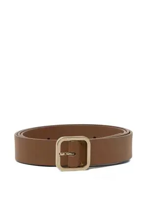 Marsèll Quadra Leather Belt - Brown