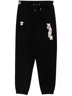 A BATHING APE Aape * Moonface Logo Pants