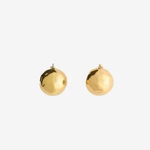 Patou Spherical Clip-on Earrings - Golden