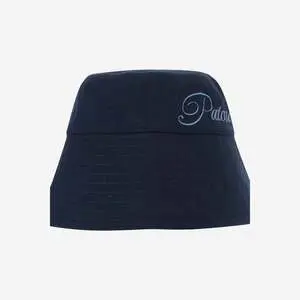 Patou Cotton Bucket Hat - Blue