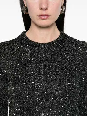 GOLDEN GOOSE Sequined Wool Blend Jumper